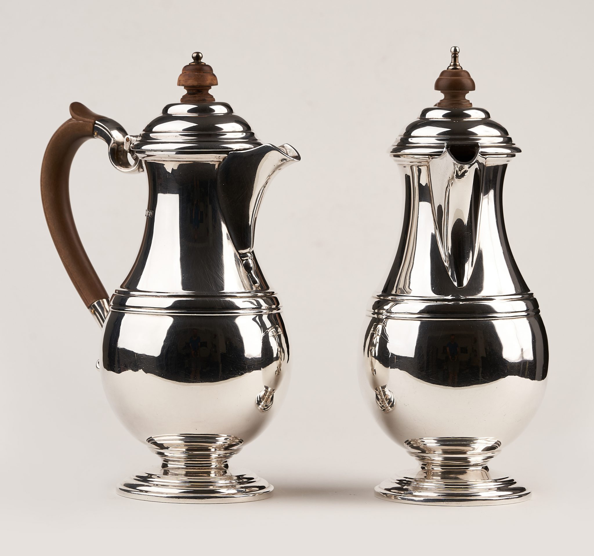 Cafetiere din argint 925 Anglia an 1938 • ArgintArt